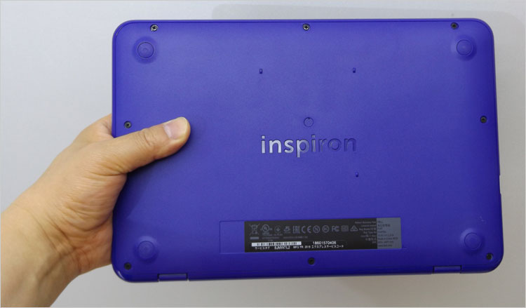 パソ兄さん Inspiron 3180のブルーカラー・モデルを紹介する！A9-9420e搭載機