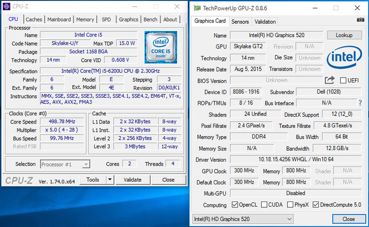 Inspiron 15 7000シリーズ 2 in 1（7568） のキーボード紹介