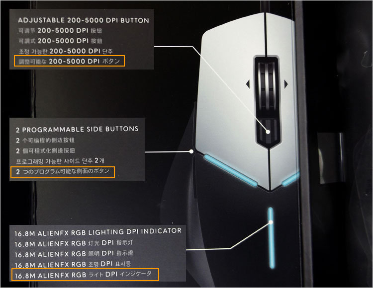 AW558 レビュー ～Alienwareアドバンスド・ゲーミング・マウス