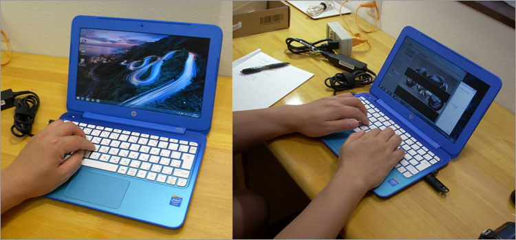 HP Stream 11-d000 レビュー！超格安11.6インチノートの実力は？