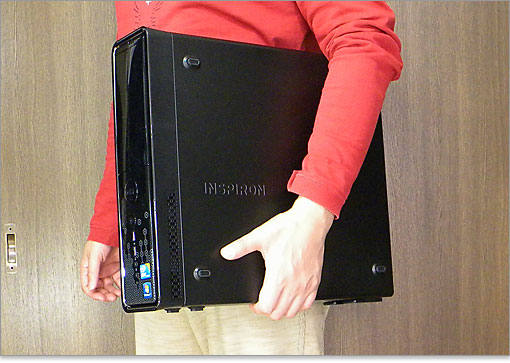 パソ兄さん/Inspiron 580sのサイズと設置性